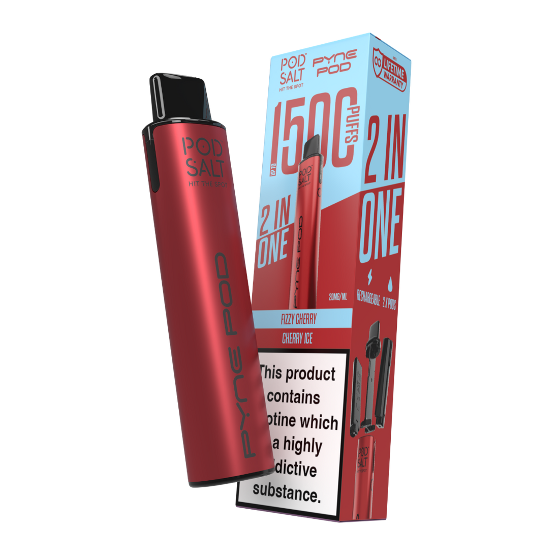 Pod Salt Pyne Pod 2 in 1 Device Cherry Edition – Pyne Pod UK